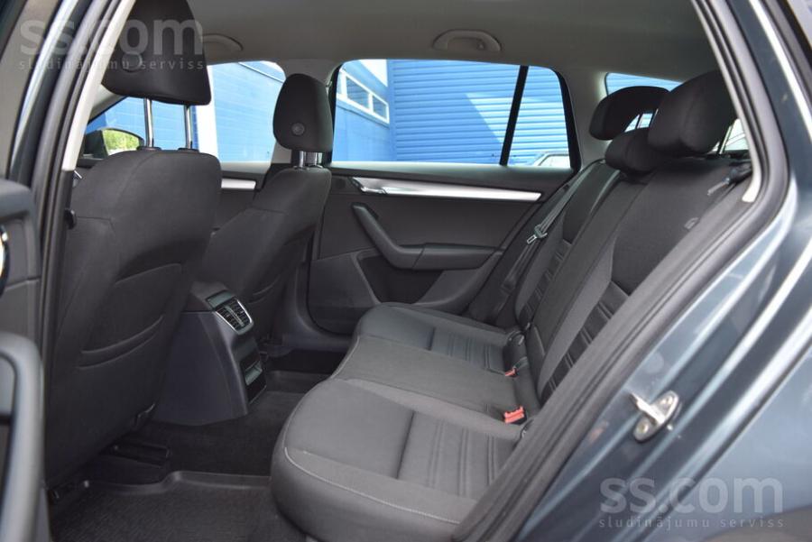 Grey Skoda Octavia 2018 in Riga, with an engine capacity of 1.60 L and mileage of 195 thousand km for 8900 €, photo 12 on AUTOMOTO.COM.LV