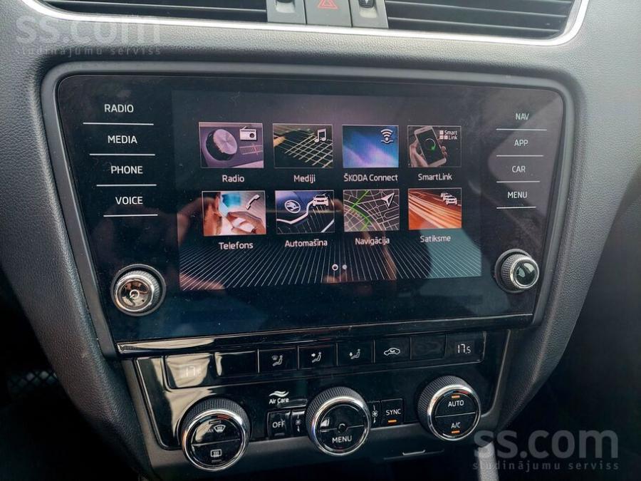 Pelēks Skoda Octavia 2018 Rīga, ar dzinēja tilpumu 2.00 L un nobraukumu 235 tūkst. km par 10990 €, foto 16 vietnē AUTOMOTO.COM.LV