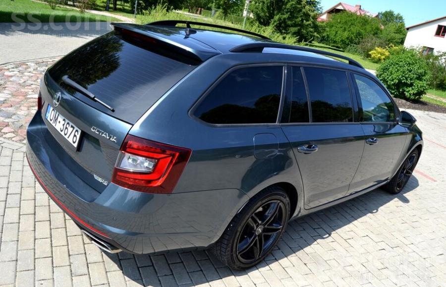 Grey Skoda Octavia 2018 in Tukums, with an engine capacity of 2.00 L and mileage of 139 thousand km for 12500 €, photo 5 on AUTOMOTO.COM.LV