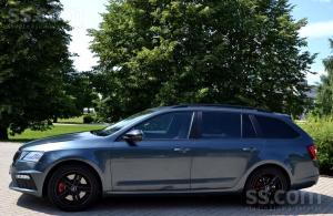 Grey Skoda Octavia 2018 in Tukums, with an engine capacity of 2.00 L and mileage of 139 thousand km for 12500 €, photo 10 on AUTOMOTO.COM.LV