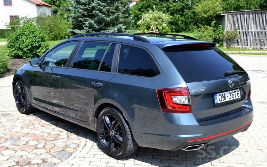 Grey Skoda Octavia 2018 in Tukums, with an engine capacity of 2.00 L and mileage of 139 thousand km for 12500 €, photo 14 on AUTOMOTO.COM.LV