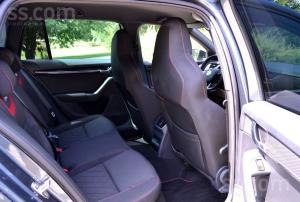 Grey Skoda Octavia 2018 in Tukums, with an engine capacity of 2.00 L and mileage of 139 thousand km for 12500 €, photo 21 on AUTOMOTO.COM.LV
