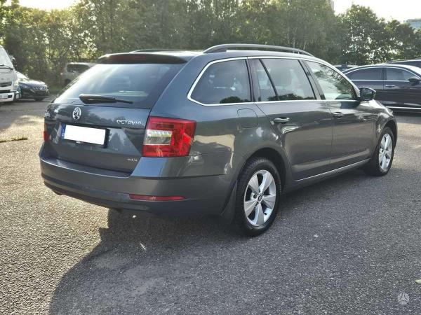 Grey Skoda Octavia 2018 in Vilnius, with an engine capacity of 1.60 L and mileage of 145 thousand km for 12500 €, photo 4 on AUTOMOTO.COM.LV