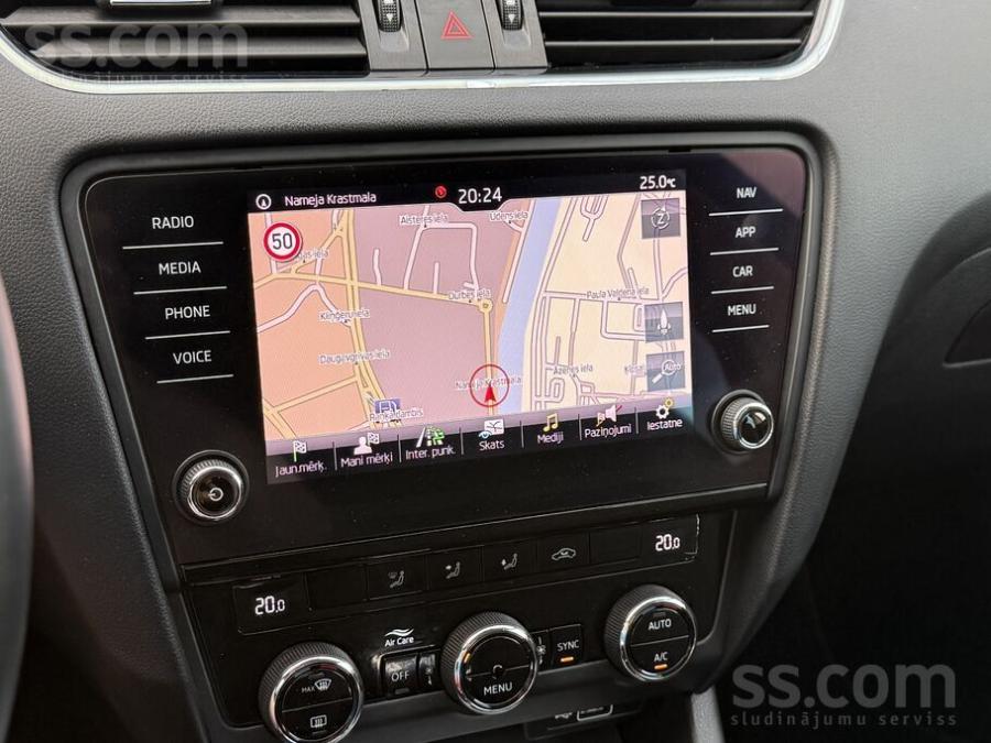 Grey Skoda Octavia 2018 in Riga, with an engine capacity of 1.60 L and mileage of 272 thousand km for 8999 €, photo 24 on AUTOMOTO.COM.LV