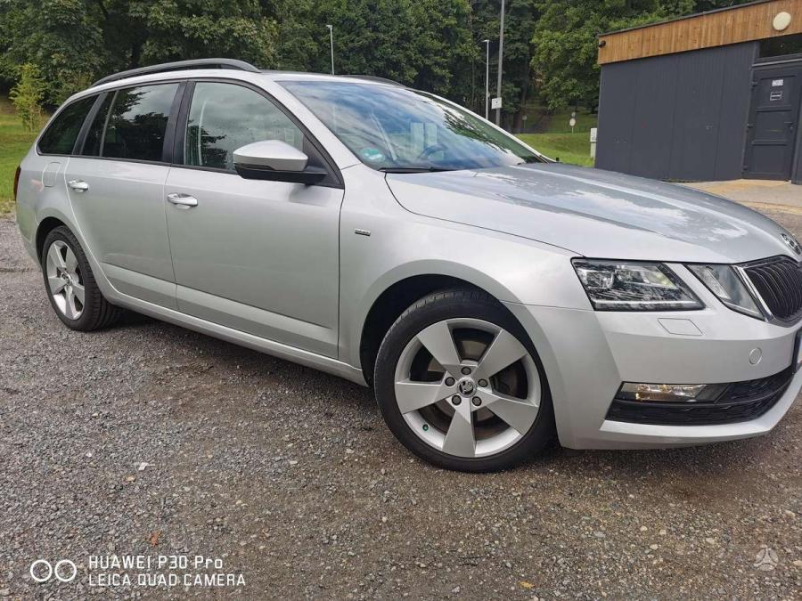 Grey Skoda Octavia 2018 in Prienai, with an engine capacity of 1.97 L and mileage of 191 thousand km for 9550 €, photo 1 on AUTOMOTO.COM.LV