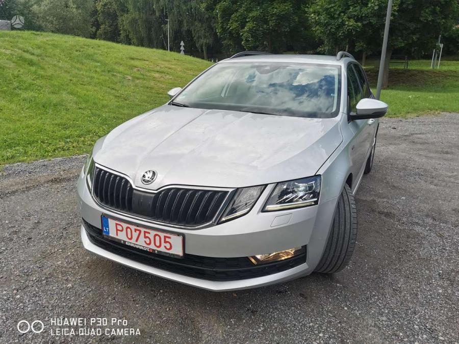 Grey Skoda Octavia 2018 in Prienai, with an engine capacity of 1.97 L and mileage of 191 thousand km for 9550 €, photo 3 on AUTOMOTO.COM.LV