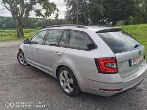 Grey Skoda Octavia 2018 in Prienai, with an engine capacity of 1.97 L and mileage of 191 thousand km for 9550 €, photo 6 on AUTOMOTO.COM.LV