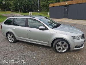 Grey Skoda Octavia 2018 in Prienai, with an engine capacity of 1.97 L and mileage of 191 thousand km for 9550 €, photo 13 on AUTOMOTO.COM.LV