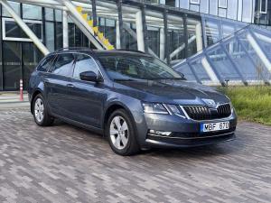 Grey Skoda Octavia 2018 in Vilnius, with an engine capacity of 1.98 L and mileage of 79 thousand km for 16100 €, photo  on AUTOMOTO.COM.LV