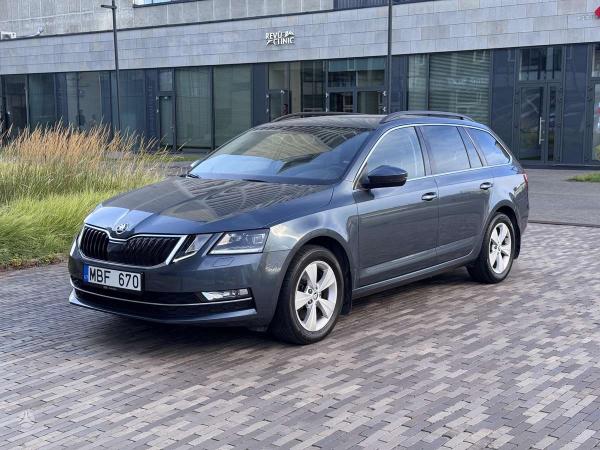 Grey Skoda Octavia 2018 in Vilnius, with an engine capacity of 1.98 L and mileage of 79 thousand km for 16100 €, photo 3 on AUTOMOTO.COM.LV