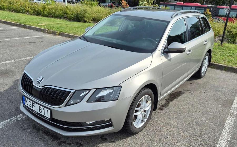 Grey Skoda Octavia 2018 in Vilnius, with an engine capacity of 1.60 L and mileage of 131 thousand km for 9000 €, photo 3 on AUTOMOTO.COM.LV