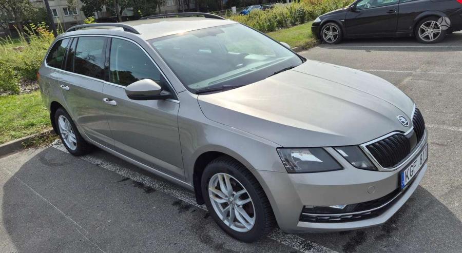Grey Skoda Octavia 2018 in Vilnius, with an engine capacity of 1.60 L and mileage of 131 thousand km for 9000 €, photo 7 on AUTOMOTO.COM.LV