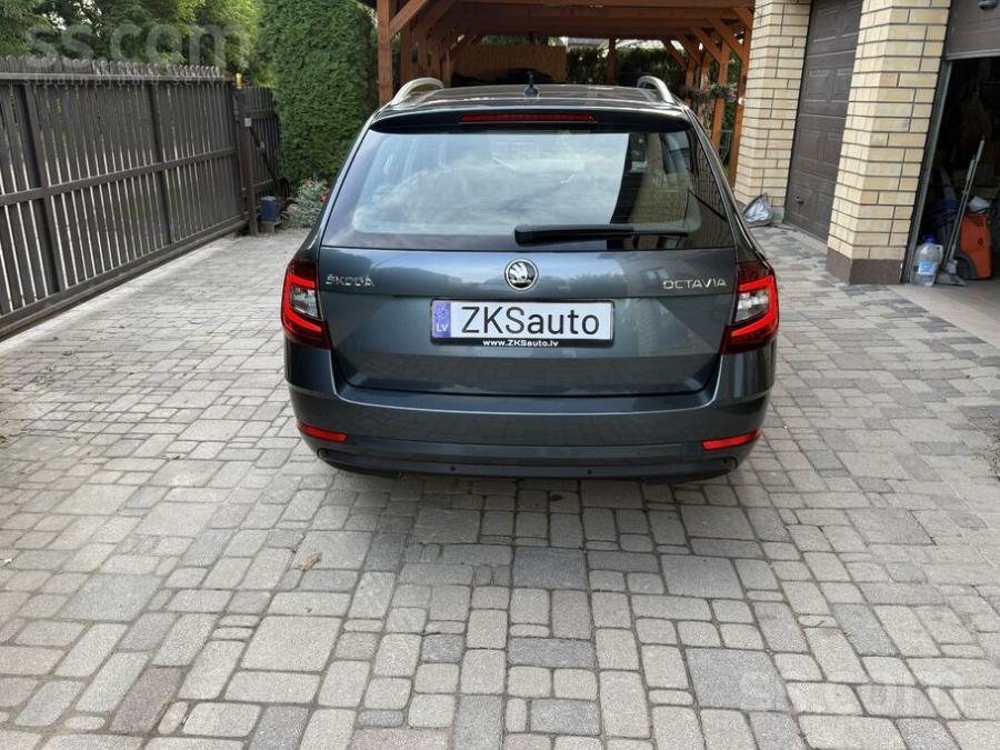 Grey Skoda Octavia 2018 in Jelgava, with an engine capacity of 1.60 L and mileage of 199 thousand km for 10500 €, photo 7 on AUTOMOTO.COM.LV