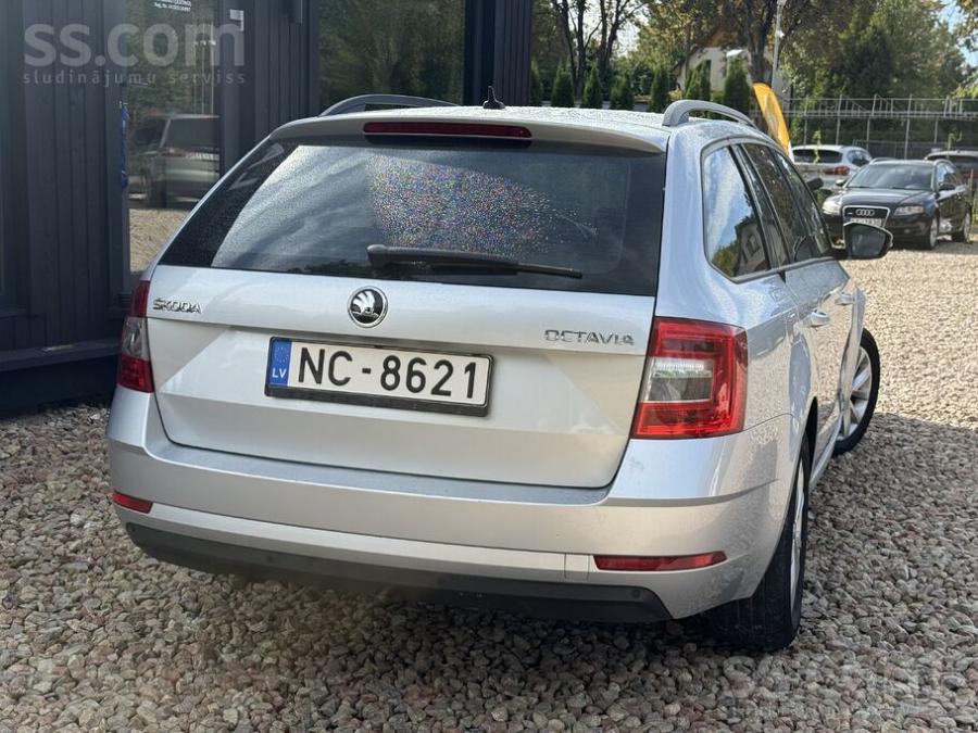 Grey Skoda Octavia 2018 in Riga, with an engine capacity of 1.60 L and mileage of 210 thousand km for 7200 €, photo 6 on AUTOMOTO.COM.LV