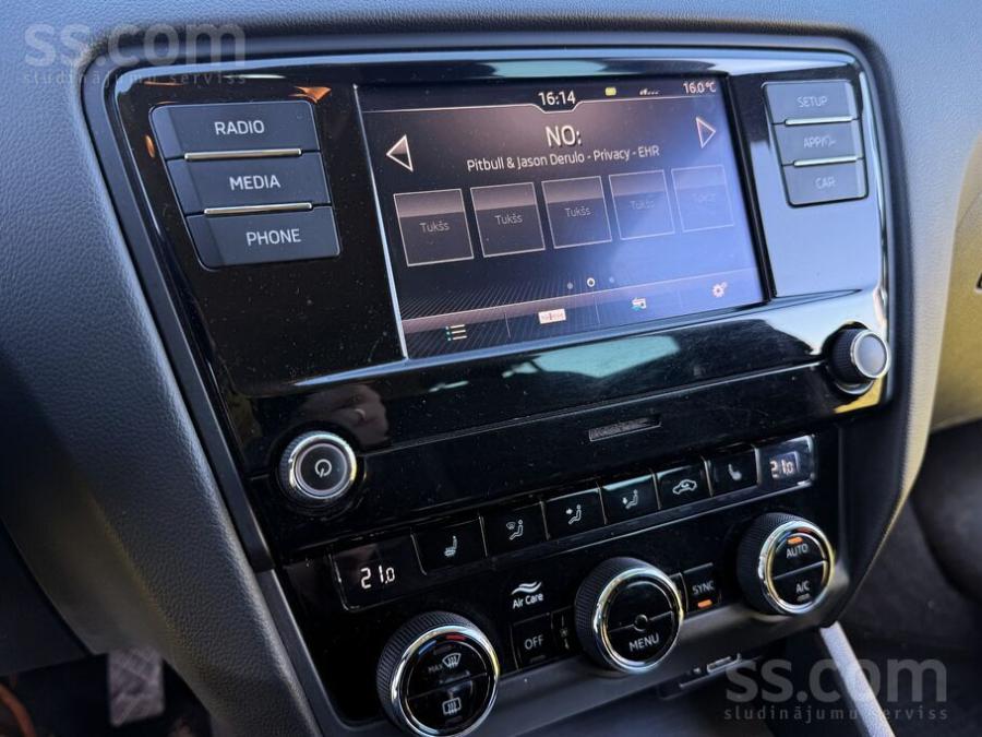 Pelēks Skoda Octavia 2018 Rīga, ar dzinēja tilpumu 1.60 L un nobraukumu 170 tūkst. km par 12490 €, foto 15 vietnē AUTOMOTO.COM.LV