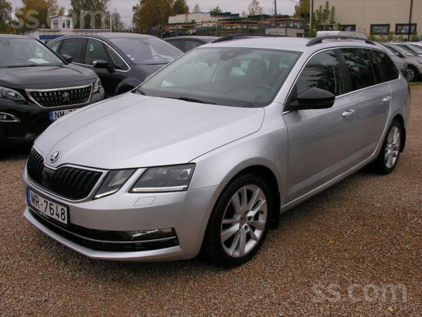 Pelēks Skoda Octavia 2018 Rīga, ar dzinēja tilpumu 2.00 L un nobraukumu 103 tūkst. km par 12450 €, foto 1 vietnē AUTOMOTO.COM.LV