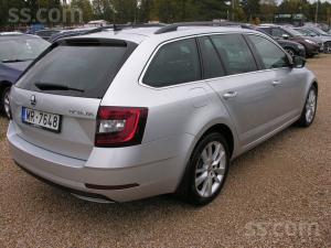 Grey Skoda Octavia 2018 in Riga, with an engine capacity of 2.00 L and mileage of 103 thousand km for 12450 €, photo 4 on AUTOMOTO.COM.LV