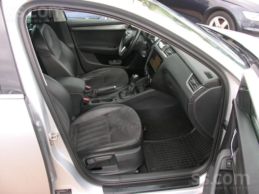 Grey Skoda Octavia 2018 in Riga, with an engine capacity of 2.00 L and mileage of 103 thousand km for 12450 €, photo 12 on AUTOMOTO.COM.LV