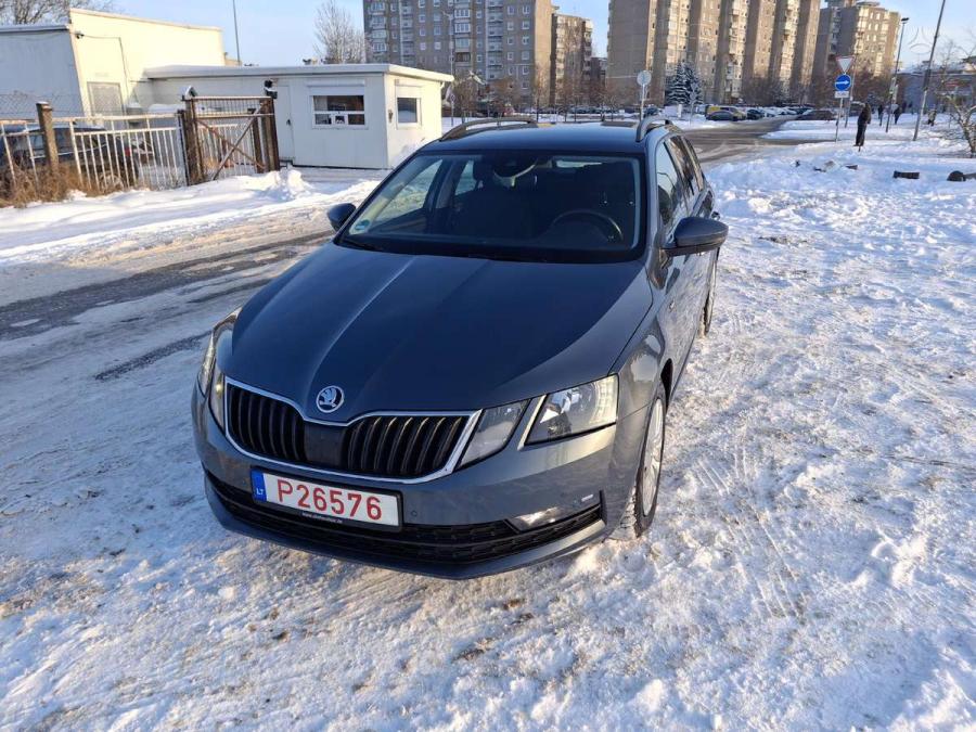 Grey Skoda Octavia 2019 in Kaunas, with an engine capacity of 1.60 L and mileage of 187 thousand km for 9090 €, photo 3 on AUTOMOTO.COM.LV