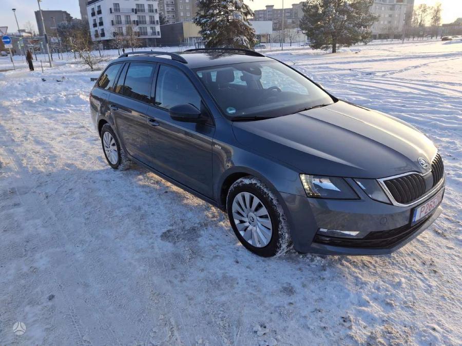 Grey Skoda Octavia 2019 in Kaunas, with an engine capacity of 1.60 L and mileage of 187 thousand km for 9090 €, photo 6 on AUTOMOTO.COM.LV