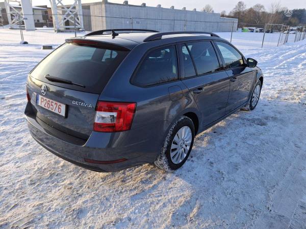 Grey Skoda Octavia 2019 in Kaunas, with an engine capacity of 1.60 L and mileage of 187 thousand km for 9090 €, photo 7 on AUTOMOTO.COM.LV