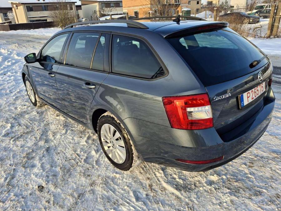 Grey Skoda Octavia 2019 in Kaunas, with an engine capacity of 1.60 L and mileage of 187 thousand km for 9090 €, photo 16 on AUTOMOTO.COM.LV
