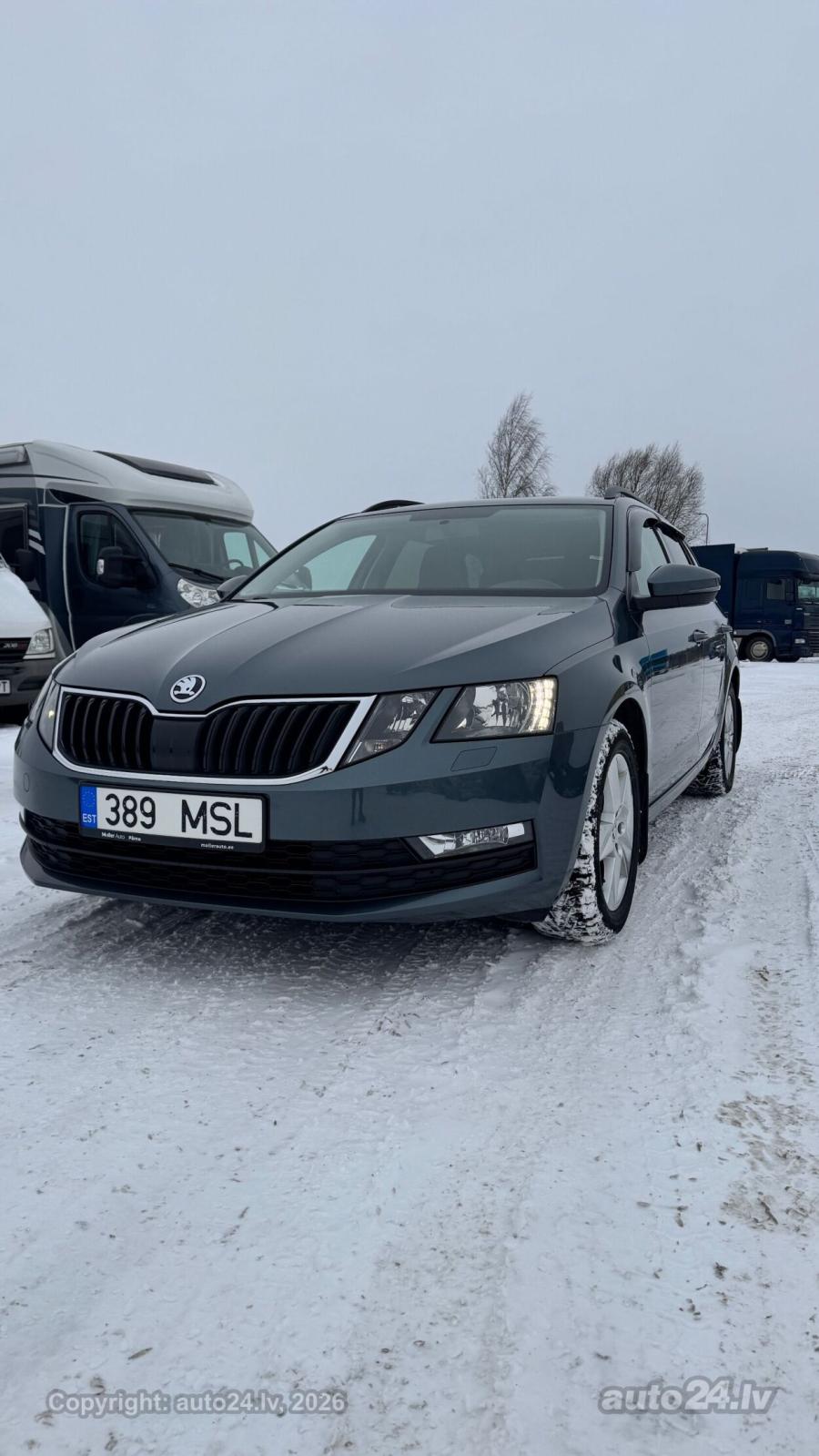 Grey Skoda Octavia 2019 in Parnu, with an engine capacity of 1.50 L and mileage of 116 thousand km for 12500 €, photo 1 on AUTOMOTO.COM.LV