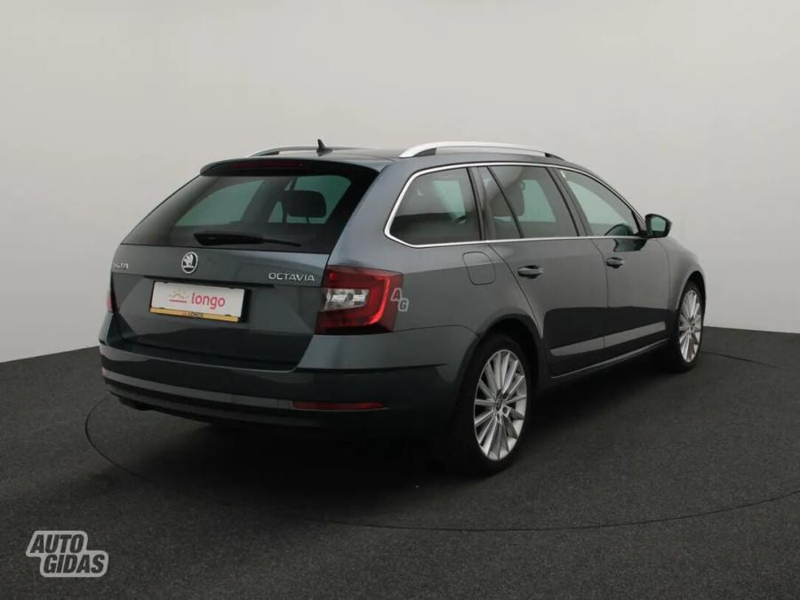 Grey Skoda Octavia 2019 in Vilnius, with an engine capacity of 1.50 L and mileage of 196 thousand km for 12699 €, photo 9 on AUTOMOTO.COM.LV
