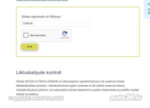 Серый Шкода Октавия 2019 в Таллин, объемом двигателя 2.00 л и пробегом 145 тыс. км за 13990 €, фото 24 на AUTOMOTO.COM.LV