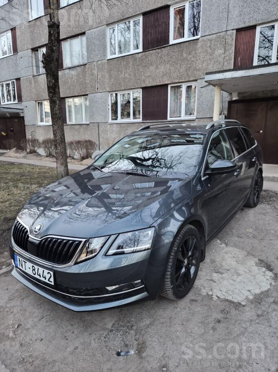 Grey Skoda Octavia 2019 in Riga, with an engine capacity of 2.00 L and mileage of 170 thousand km for 14500 €, photo 3 on AUTOMOTO.COM.LV