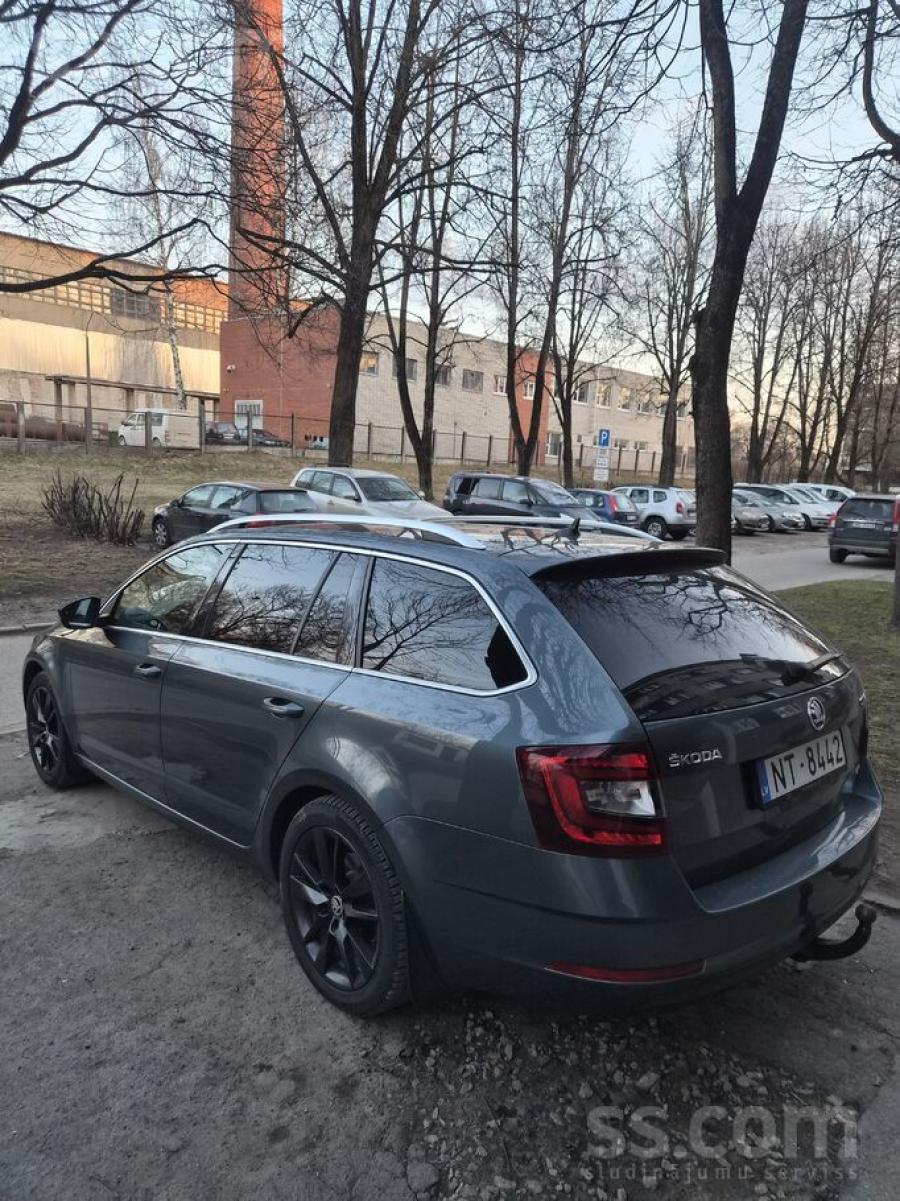 Grey Skoda Octavia 2019 in Riga, with an engine capacity of 2.00 L and mileage of 170 thousand km for 14500 €, photo 5 on AUTOMOTO.COM.LV