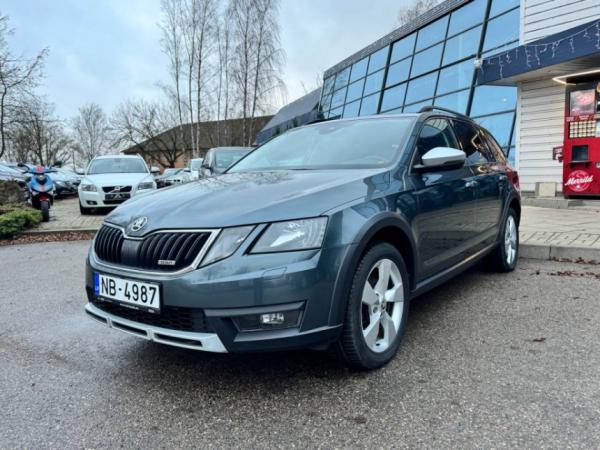 Grey Skoda Octavia 2019 in Riga, with an engine capacity of 2.00 L and mileage of 172 thousand km for 16650 €, photo 1 on AUTOMOTO.COM.LV