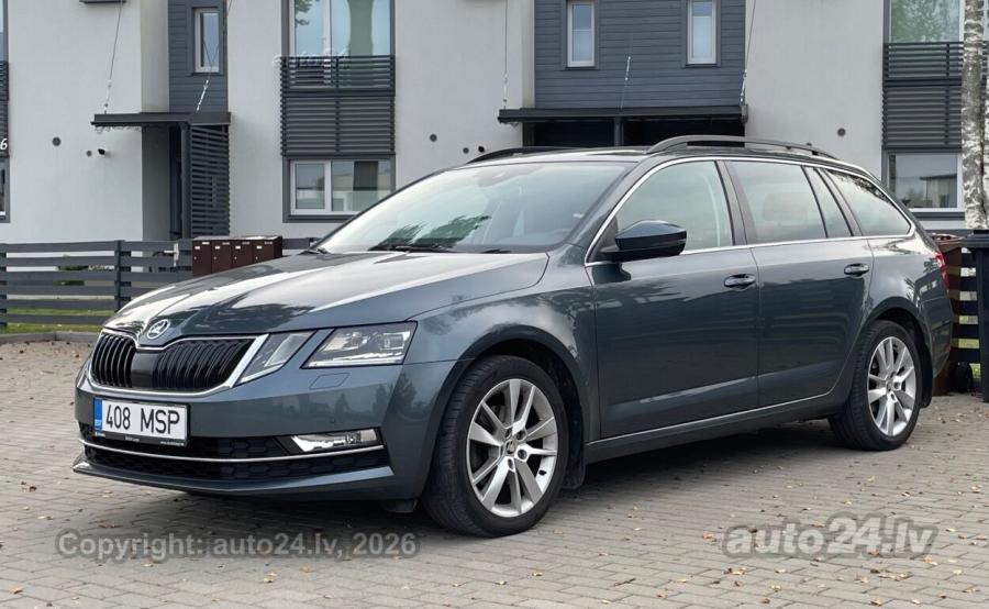 Grey Skoda Octavia 2019 in Tallinn, with an engine capacity of 1.50 L and mileage of 135 thousand km for 13300 €, photo 3 on AUTOMOTO.COM.LV