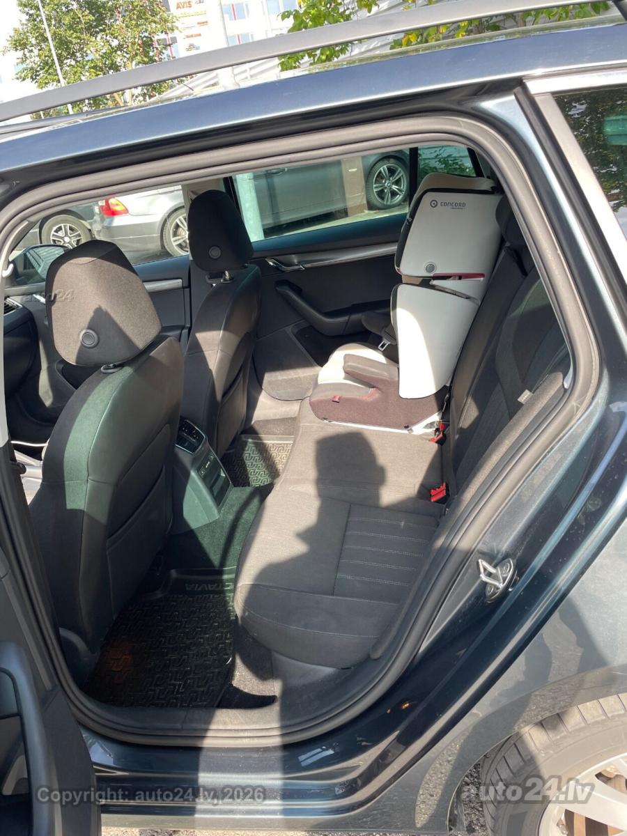 Grey Skoda Octavia 2019 in Tallinn, with an engine capacity of 1.50 L and mileage of 135 thousand km for 13300 €, photo 10 on AUTOMOTO.COM.LV