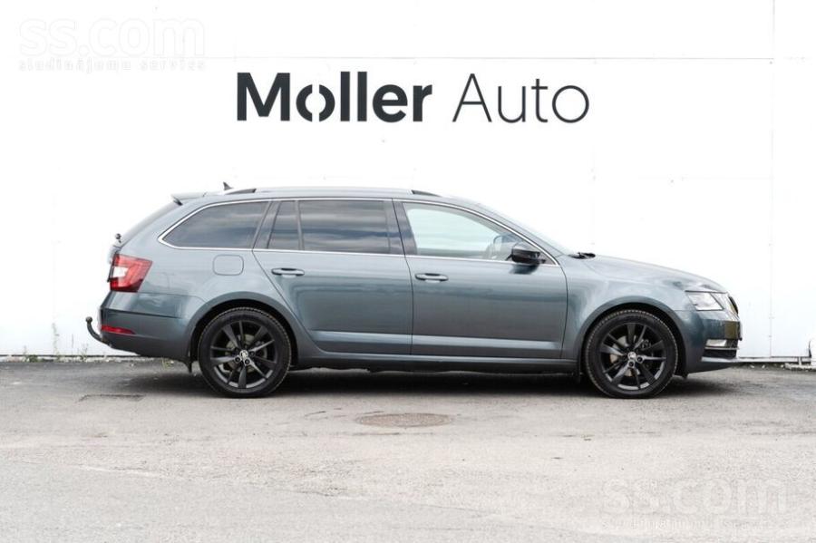 Grey Skoda Octavia 2019 in Riga, with an engine capacity of 2.00 L and mileage of 172 thousand km for 12950 €, photo 6 on AUTOMOTO.COM.LV