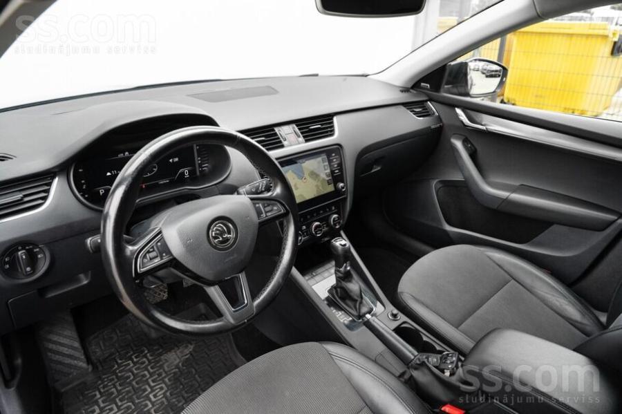 Grey Skoda Octavia 2019 in Riga, with an engine capacity of 2.00 L and mileage of 172 thousand km for 12950 €, photo 29 on AUTOMOTO.COM.LV