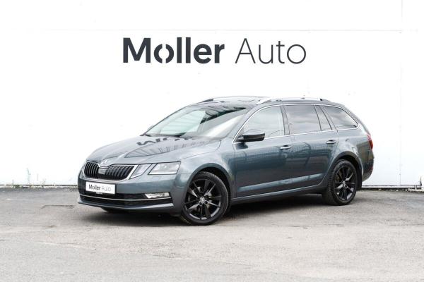 Pelēks Skoda Octavia 2019 Rīga, ar dzinēja tilpumu 2.00 L un nobraukumu 172 tūkst. km par 12950 €, foto 1 vietnē AUTOMOTO.COM.LV