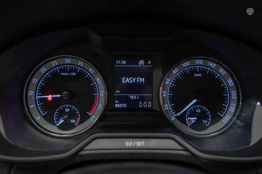 Pelēks Skoda Octavia 2019 Viļņa, ar dzinēja tilpumu 1.60 L un nobraukumu 86 tūkst. km par 11950 €, foto 12 vietnē AUTOMOTO.COM.LV