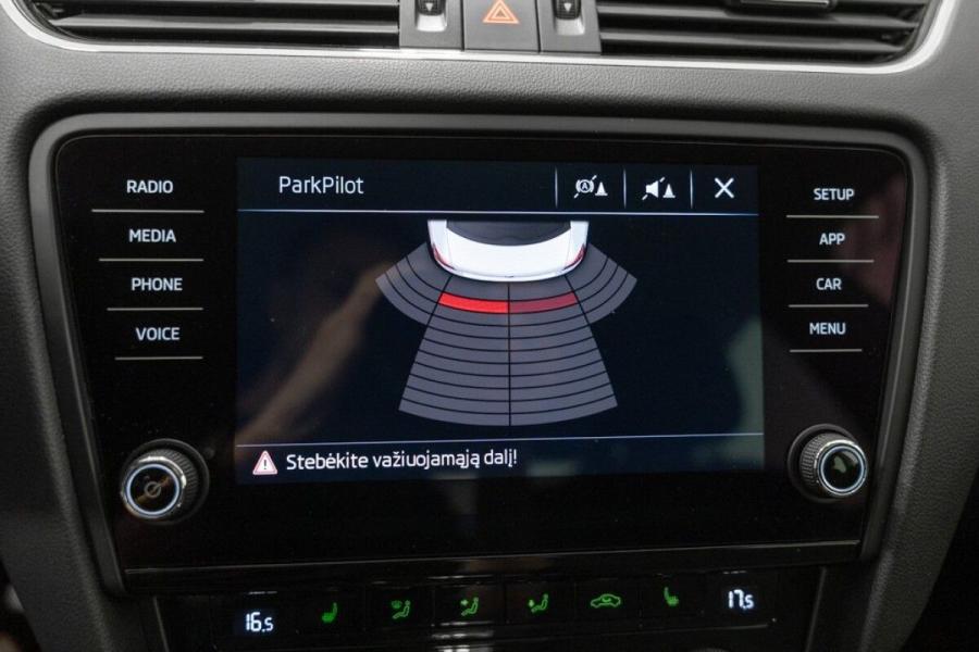Grey Skoda Octavia 2019 in Vilnius, with an engine capacity of 1.60 L and mileage of 86 thousand km for 11950 €, photo 13 on AUTOMOTO.COM.LV