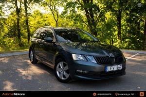 Grey Skoda Octavia 2019 in Kaunas, with an engine capacity of 1.50 L and mileage of 122 thousand km for 11590 €, photo  on AUTOMOTO.COM.LV