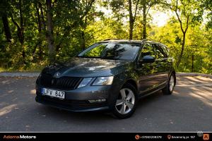 Grey Skoda Octavia 2019 in Kaunas, with an engine capacity of 1.50 L and mileage of 122 thousand km for 11590 €, photo 4 on AUTOMOTO.COM.LV