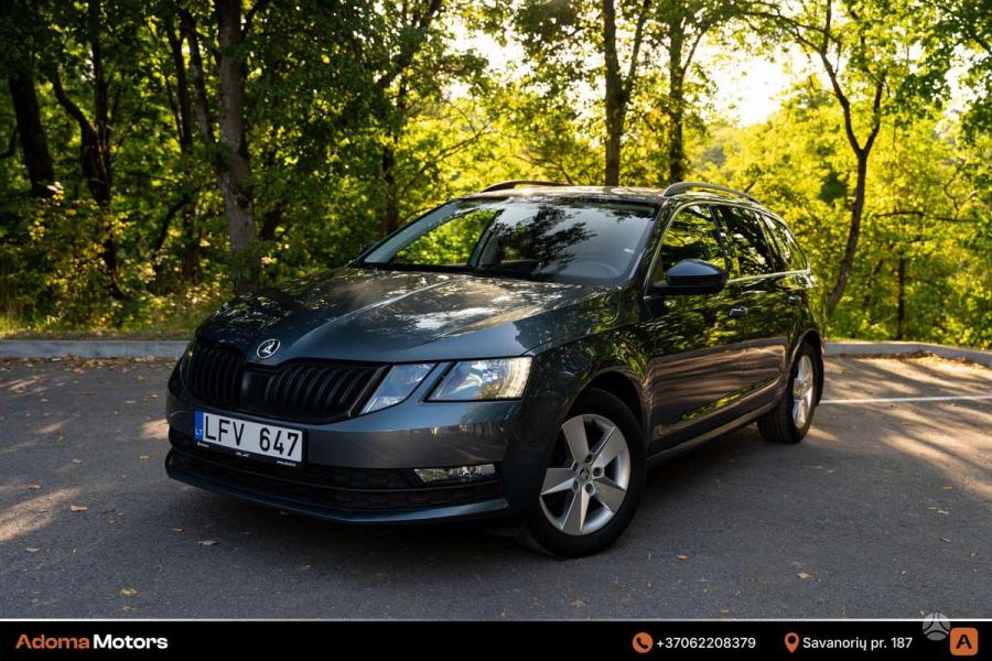 Grey Skoda Octavia 2019 in Kaunas, with an engine capacity of 1.50 L and mileage of 122 thousand km for 11590 €, photo 4 on AUTOMOTO.COM.LV
