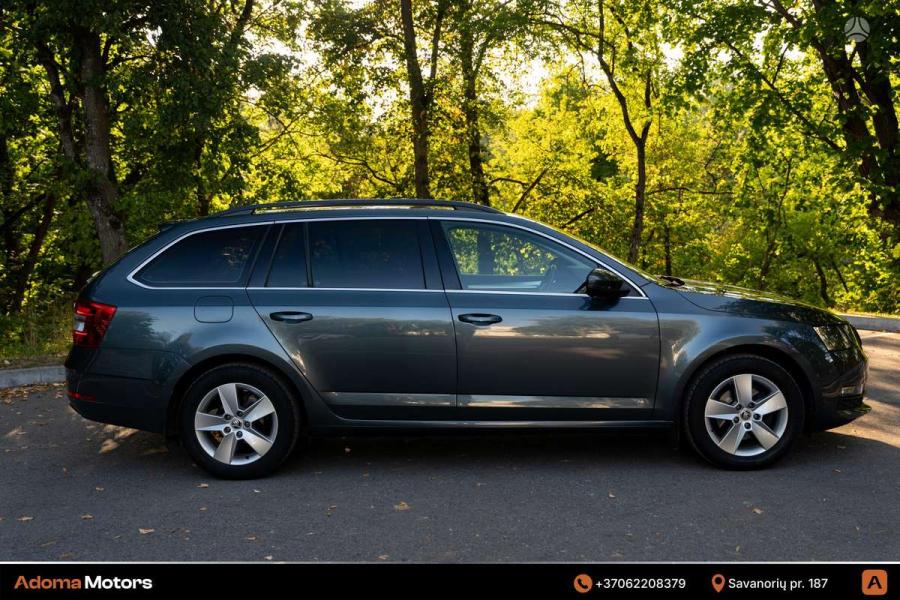 Grey Skoda Octavia 2019 in Kaunas, with an engine capacity of 1.50 L and mileage of 122 thousand km for 11590 €, photo 9 on AUTOMOTO.COM.LV