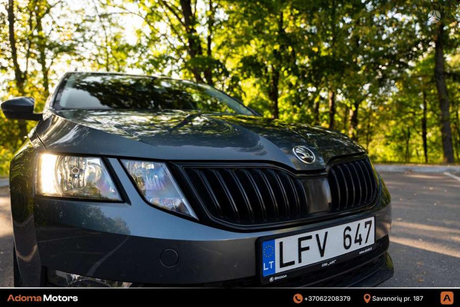 Grey Skoda Octavia 2019 in Kaunas, with an engine capacity of 1.50 L and mileage of 122 thousand km for 11590 €, photo 10 on AUTOMOTO.COM.LV