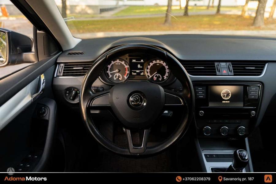 Grey Skoda Octavia 2019 in Kaunas, with an engine capacity of 1.50 L and mileage of 122 thousand km for 11590 €, photo 19 on AUTOMOTO.COM.LV