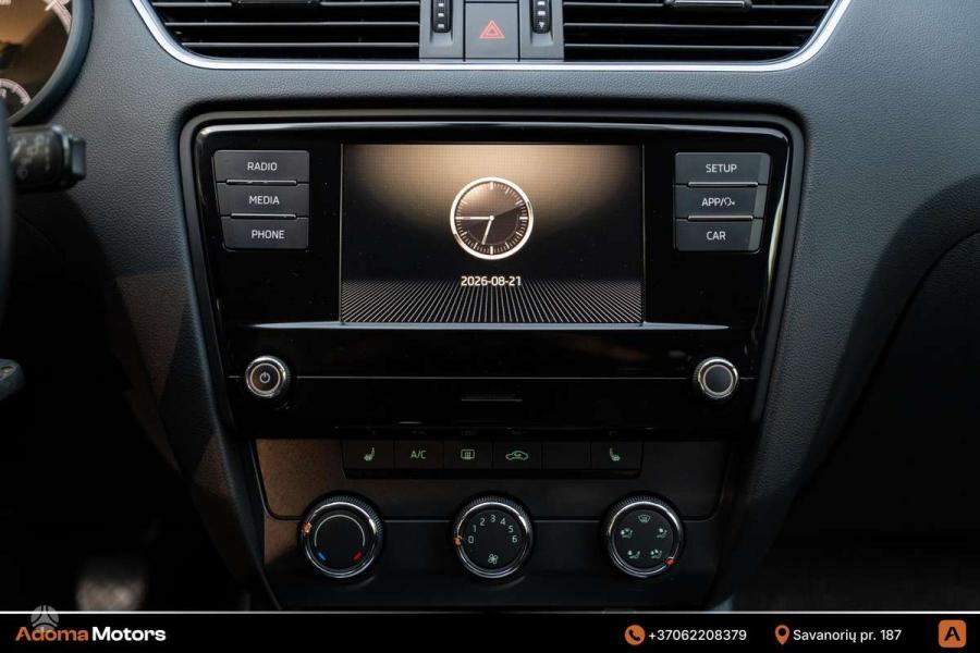 Grey Skoda Octavia 2019 in Kaunas, with an engine capacity of 1.50 L and mileage of 122 thousand km for 11590 €, photo 26 on AUTOMOTO.COM.LV