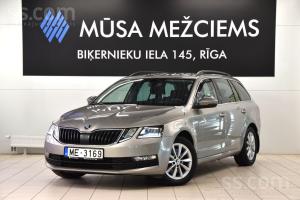 Grey Skoda Octavia 2019 in Riga, with an engine capacity of 2.00 L and mileage of 119 thousand km for 12490 €, photo  on AUTOMOTO.COM.LV