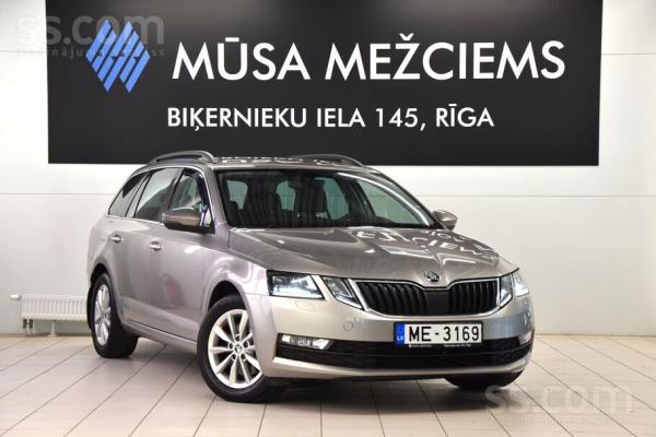 Skoda Octavia 2019 in Riga on AUTOMOTO.COM.LV Grey Skoda Octavia 2019 in Riga, with an engine capacity of 2.00 L and mileage of 119 thousand km for 12490 €, photo 4 on AUTOMOTO.COM.LV