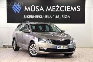 Grey Skoda Octavia 2019 in Riga, with an engine capacity of 2.00 L and mileage of 119 thousand km for 12490 €, photo 4 on AUTOMOTO.COM.LV
