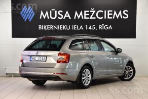 Grey Skoda Octavia 2019 in Riga, with an engine capacity of 2.00 L and mileage of 119 thousand km for 12490 €, photo 7 on AUTOMOTO.COM.LV